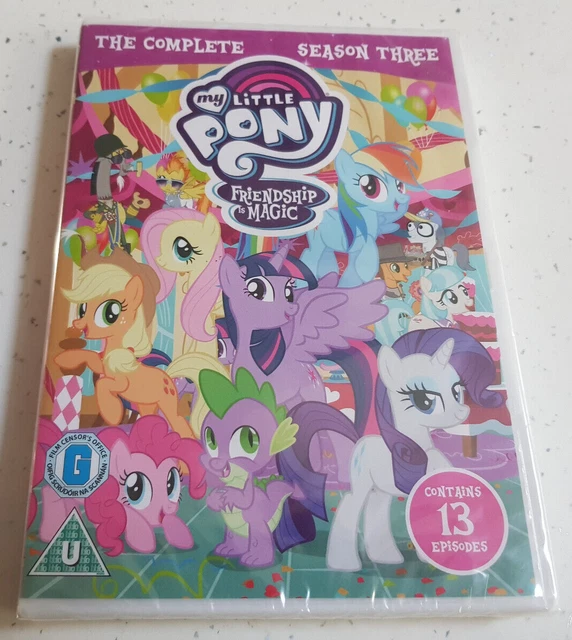 MY LITTLE PONY Complete Season Three - DVD - New & Sealed £6.99 ...