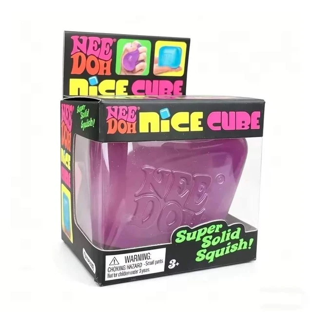 SQUISHY CUBE ANTI Stress Fidget Toy Relaxation Anxiété Jouet Sensoriel ...