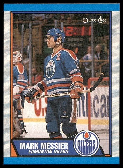 1989-90 O-PEE-CHEE B Mark Messier #65 fast neuwertig oder besser ...