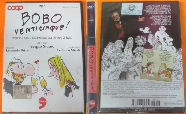 DVD FILM BOBO VENTICINQUE!Leonardo Brizzi Sergio Staino SIGILLATO no ...