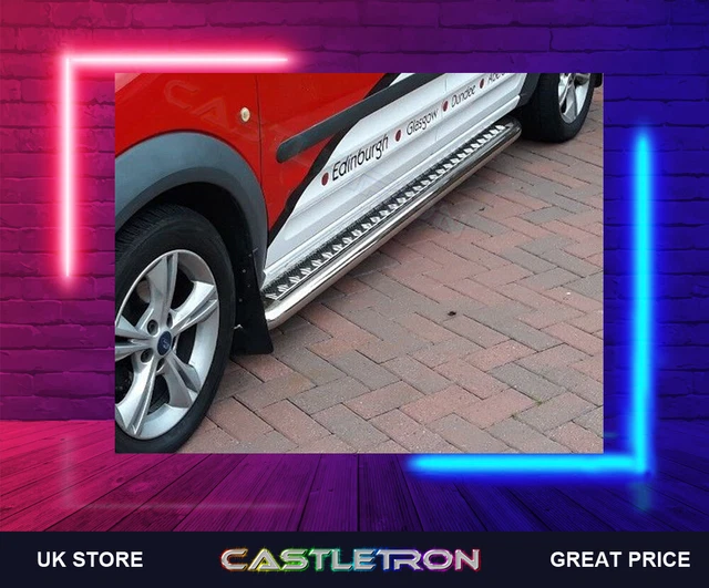 MERCEDES VITO VIANO Sidebar Chrome Side Bars Steps Boards Chq 2003-2014 ...