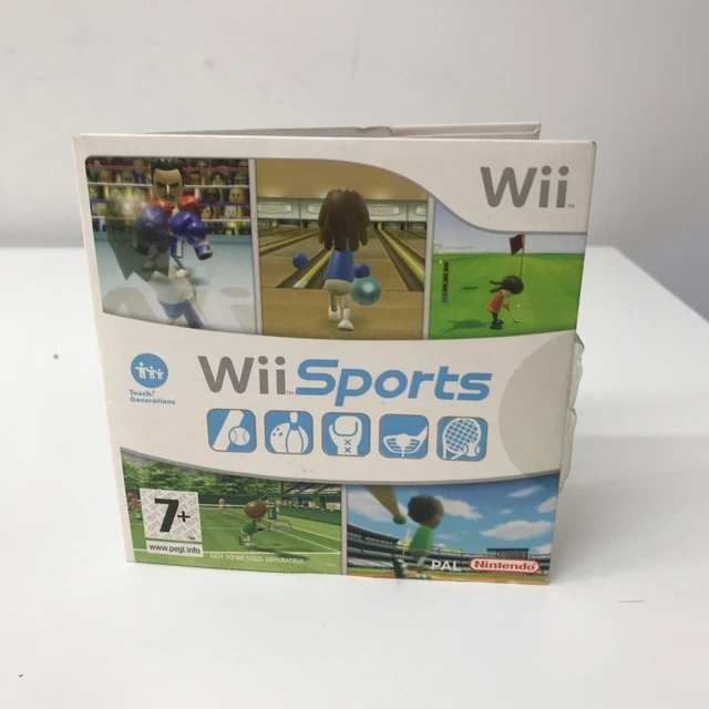 NINTENDO WII SPORTS Game Cardboard Sleeve release - TU2 £7.50 - PicClick UK