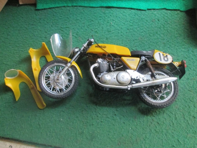 PROTAR KIT BUILT Norton Commando Motorbike (1:9 Scale) Spares Or ...