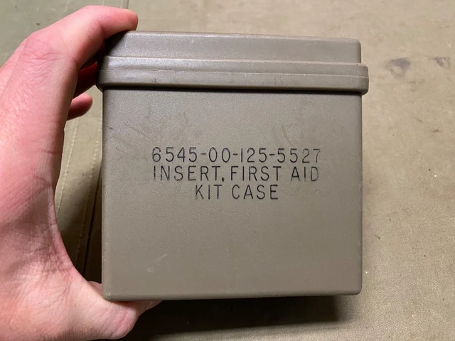 ORIGINAL VIETNAM WAR Us Army Medical First Aid Carry Case Insert £15.00 ...
