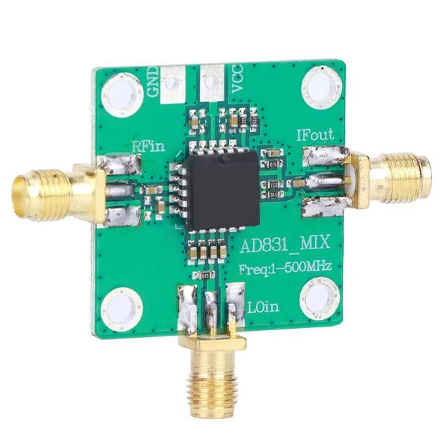HIGH FREQUENCY RF Mixer Module AD831 Transducer Amplifier 0.1-500MHz Inverter £7.66 - PicClick UK