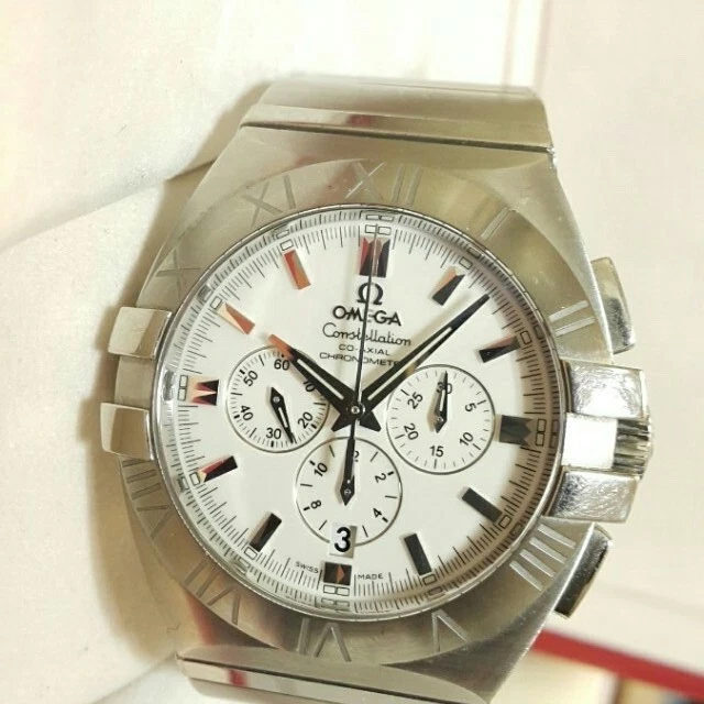 OMEGA CONSTELLATION DOUBLE eagle co-axial automatic chronograph Piguet ...