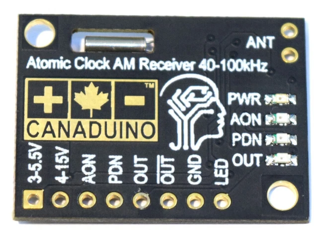 UNIVERSAL-SOLDER® DCF77 ATOMIC Clock Receiver Kit - Funkuhr - 77.5kH ...