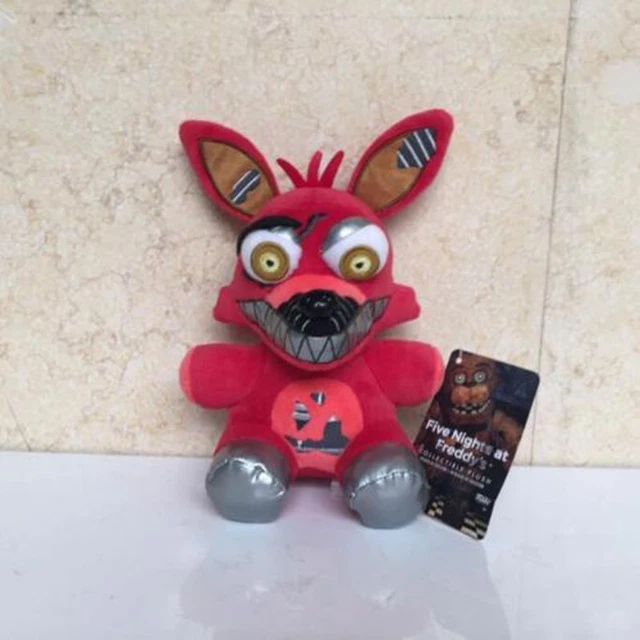 UK FIVE NIGHTS At Freddy's Nightmare Foxy FNAF 6" Plush Toy Kids XMAS ...