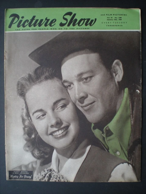 MIGHTY JOE YOUNG (1949) on cover of 1950 UK magazine RAY HARRYHAUSEN £9.50 - PicClick UK