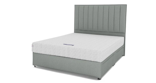 DFS TILLY CORA Silver Weave 4 Drawer King Size Bedframe RRP £629 £439. ...