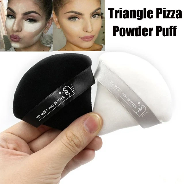 VELVET POWDER PUFF Make-up Puffs Puder zum Gesicht Mini Face Makeup ...