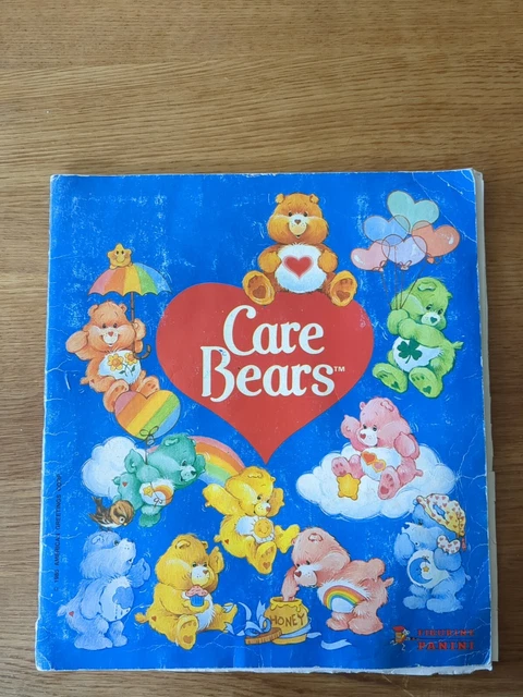 CARE BEARS PANINI Sticker Book 1985 COMPLETE £20.00 - PicClick UK