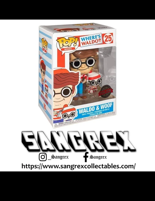 WHERE'S WALDO & Woof #25 - Where's Wally Funko Pop! 2021 - Vaulted ...