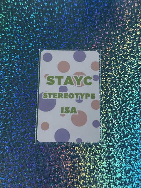 STAY C ISA Stereotype bushiya official photocard EUR 10,83 - PicClick FR