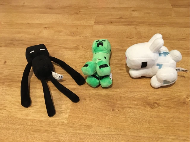 MINECRAFT PLUSH CREEPER, Enderman And Terraria Bunny Rabbit Plush Soft ...