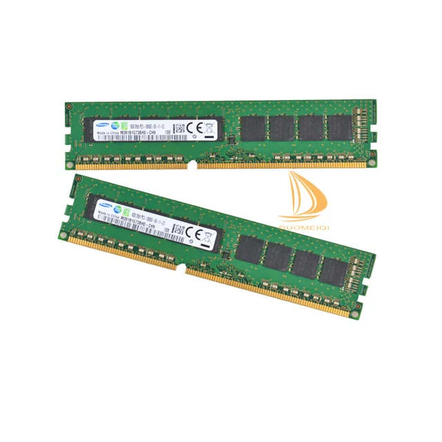 Samsung 2x 8gb 2rx8 Pc3 10600e Ddr3 1333mhz 1 5v Desktop Ecc Memory Ram