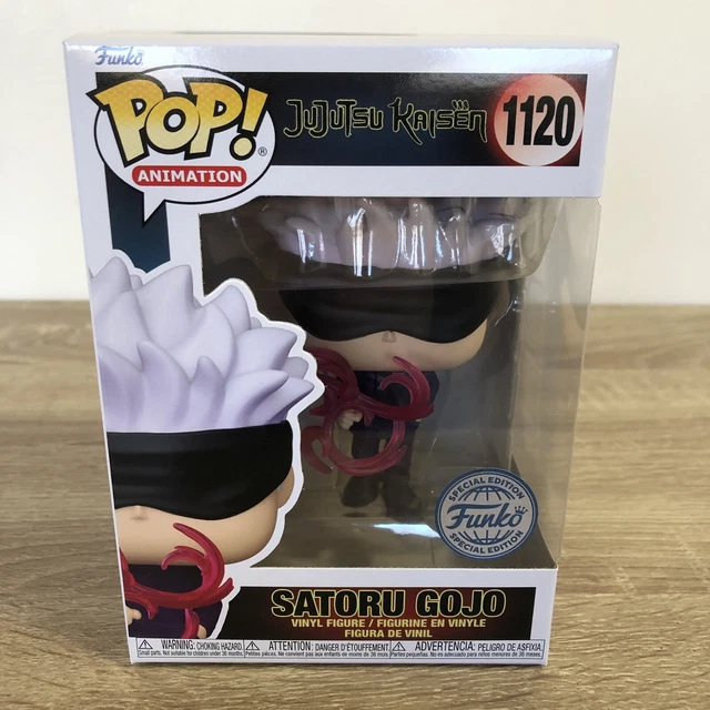 SATORU GOJO #1120 Red Technique | FUNKO POP! | JUJUTSU KAISEN | Anime ...
