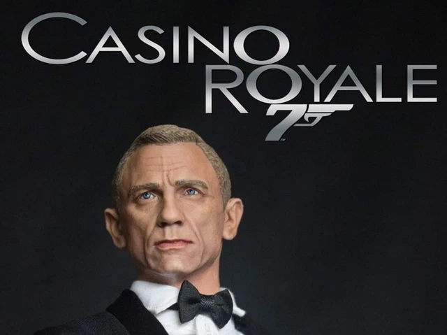 DANIEL CRAIG JAMES Bond Custom Headculpt Only 1/6 Hot Toys Scale £50.00 ...