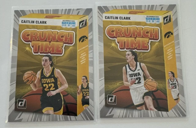 2023-2024 PANINI CAITLIN Clark Collection Crunch Time SS-CT1/CT2- 2 Card Set $13.88 - PicClick CA