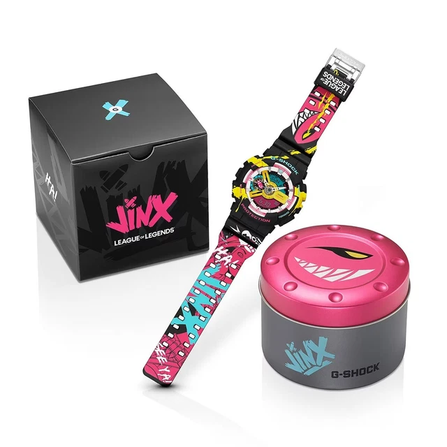 G-SHOCK LEAGUE OF Legends Jinx Limited Edition Watch GShock GA-110LL-1A ...