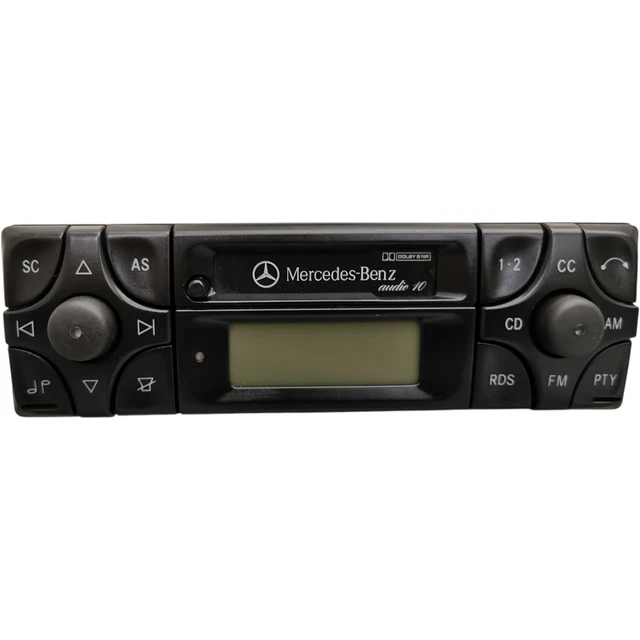 MERCEDES RADIO AUDIO 10 BE3200 Becker W124 W140 W201 W202 W208 W210 ...