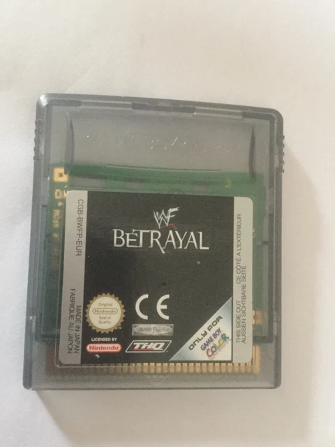 🌟BETRAYAL WWF🌟NINTENDO GAME Boy🌟Color🌟Sp🌟Gba🌟Uk🇬🇧Seller🌟Fast Postage🌟 ...
