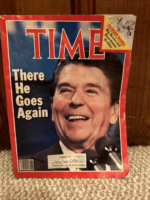 TIME MAGAZINE (FEBRUARY 6, 1984) (Ronald Reagan) BQ £10.92 - PicClick UK