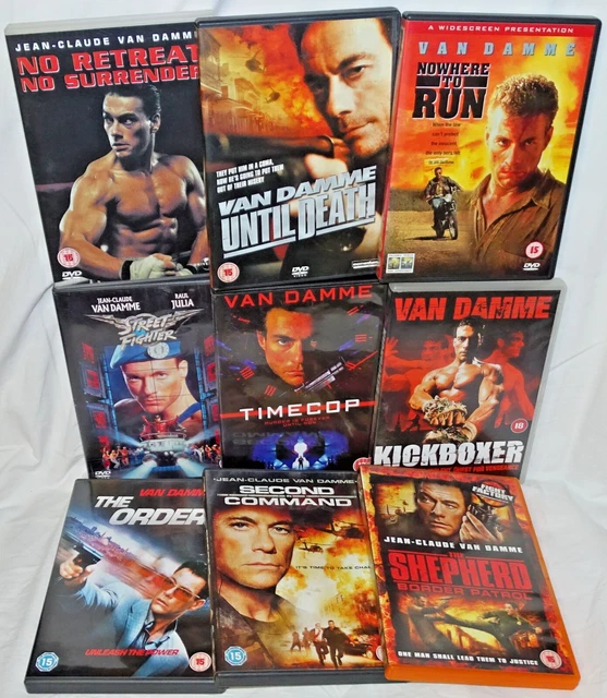 JEAN-CLAUDE VAN DAMME & Steven Seagal DVD Movie Collection / Bundle £21.95 - PicClick UK