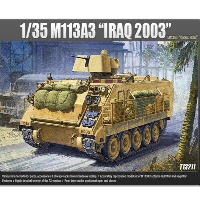 M113 A3 IRAK 2003 (Markierungen Der Us-Armee) #13211 1/35 Academy EUR ...