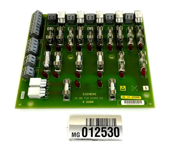 SIEMENS SIRONA C2, C3, C4 Fuse, Distribution Board 4200718 D3303 E2 ...