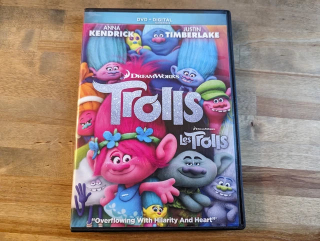 DREAMWORKS TROLLS DVD Good shape Justin Timberlake. $5.99 - PicClick CA