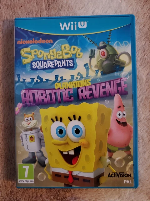 SPONGEBOB SQUAREPANTS PLANKTON'S Robotic Revenge for Nintendo Wii U ...