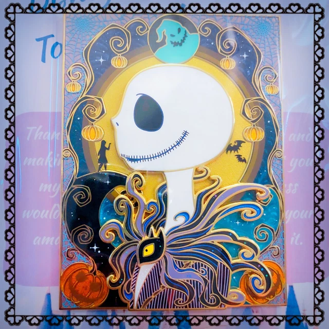 DISNEY FANTASY PIN LE: Jack Profile; Nightmare Before Christmas, NBC ...