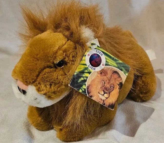 VINTAGE 2002 TCC community holdings lion soft toy plush 11"/28cm £8.99 ...