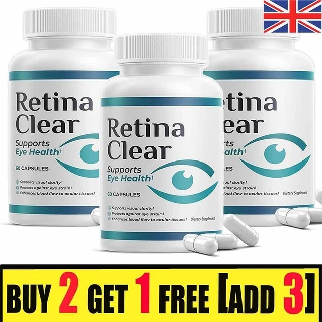 RETINA CLEAR VISION Support Supplement – Eye Health Formula with Lutein ...