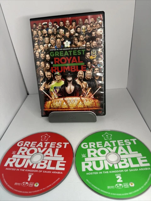 WWE: GREATEST ROYAL Rumble DVD] Triple H, Roman Reigns, John Cena ...