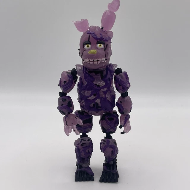 FIVE NIGHTS FREDDYS Toxic Springtrap Glow In The Dark Funko Action ...