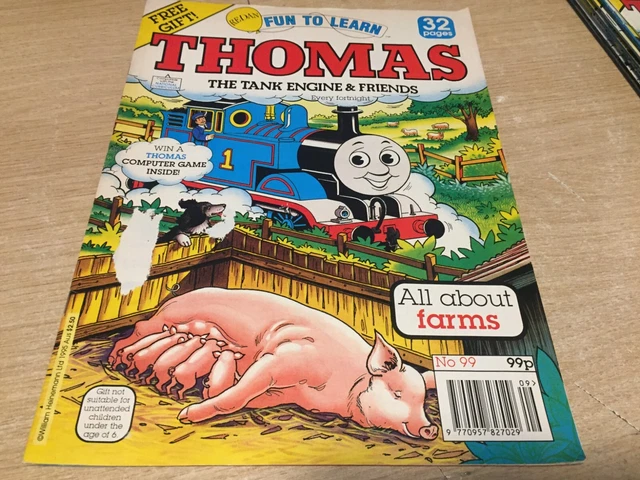 THOMAS THE TANK engine & friends fun to learn no 99 EUR 5,70 - PicClick IT