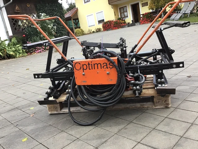 OPTIMAS PLASTERZANGE PFLASTERGREIFER Pflastermaschine HVG 6 Bagger ...