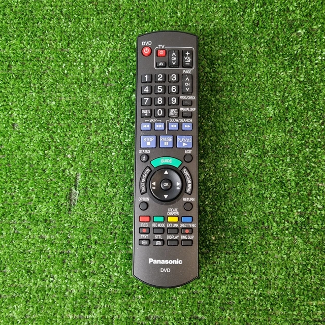 GENUINE ORIGINAL PANASONIC N2QAYB000126 Remote Control For DMR-EZ28 DVD ...