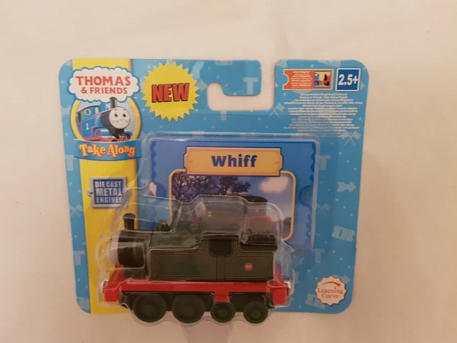 THOMAS THE TANK Engine & Friends TAKE ALONG N PLAY WHIFF TRAIN NEW ...