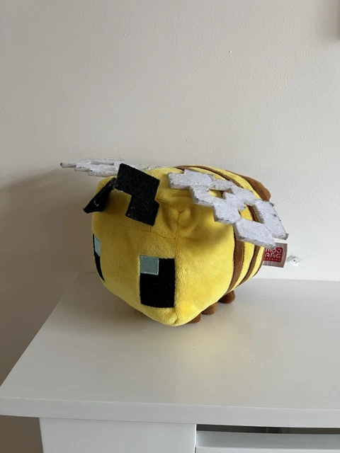 OFFICIAL MINECRAFT MATTEL Bee Plush 8" inch Mojang Yellow/Brown Soft Toy £10.07 - PicClick UK