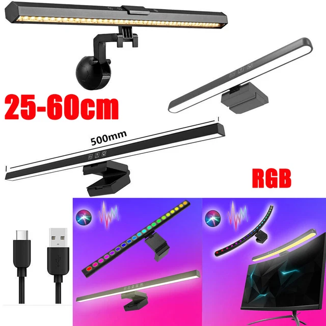 COMPUTER MONITOR LICHTLEISTE Monitor Light Bar LED Screenbar Usb Lampe ...
