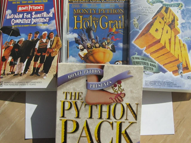 PYTHON PACK(THE)(REGION 4 "Pal" Import)Multi Region Dvd Player Required ...