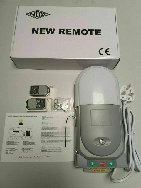 NECO CONTROLLER WITH light for Garage shutters + 2 remotes £59.00 ...
