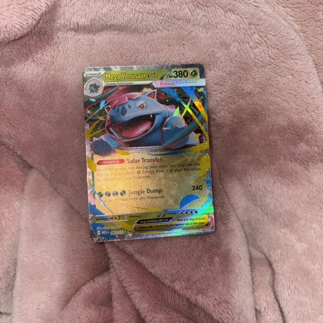 MEGA VENUSAUR EX 003/132 Me01: Mega Evolution Holo £91.57 - PicClick UK