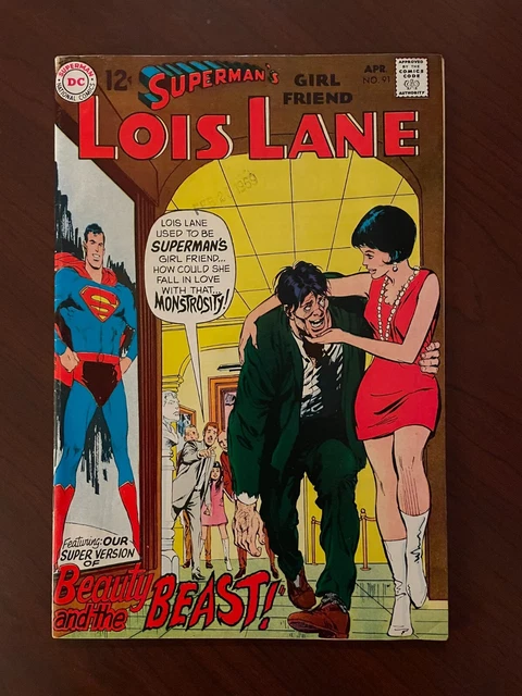 SUPERMAN'S GIRLFRIEND LOIS Lane #91 (DC Comics 1969) âge d'argent Neal Adams F/VF EUR 19,24 ...