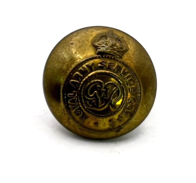 WW2 ROYAL Army Service corps Brass button 19 mm Gaunt £7.00 - PicClick UK