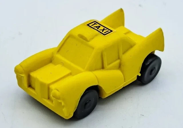 GOMMA GOMMINA MULINO Bianco-Auto Taxi-Anni 80'-Rubber/Gommine ...