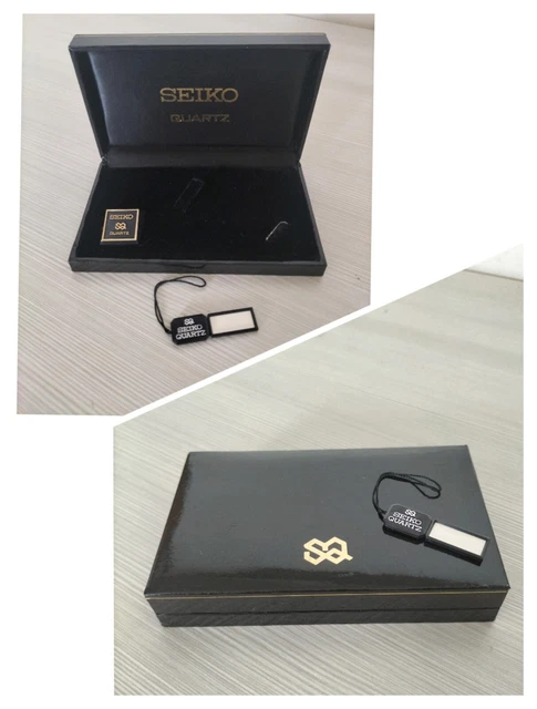 1980S RARE SEIKO QUARTZ WATCH BOX WATCH BOX CHRONOGRAPH BOX 7A28 7A38 ...